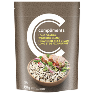Compliments Rice Blend Long Grain & Wild 450 g - Voilà Online Groceries ...