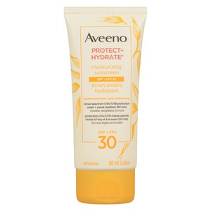 Aveeno Protect + Hydrate Moisturizing Sunscreen Lotion SPF 30 88 ml ...