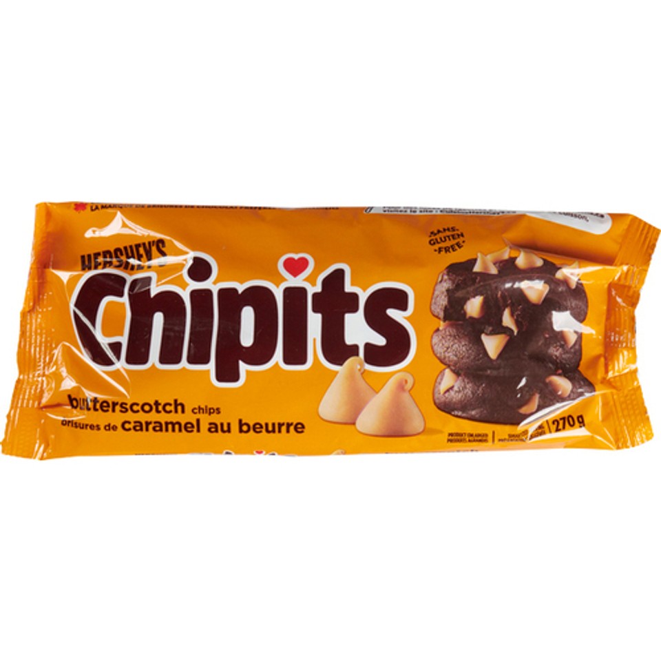 Hershey's Gluten-Free Chipits Baking Pieces Butterscotch 270 g - Voilà ...