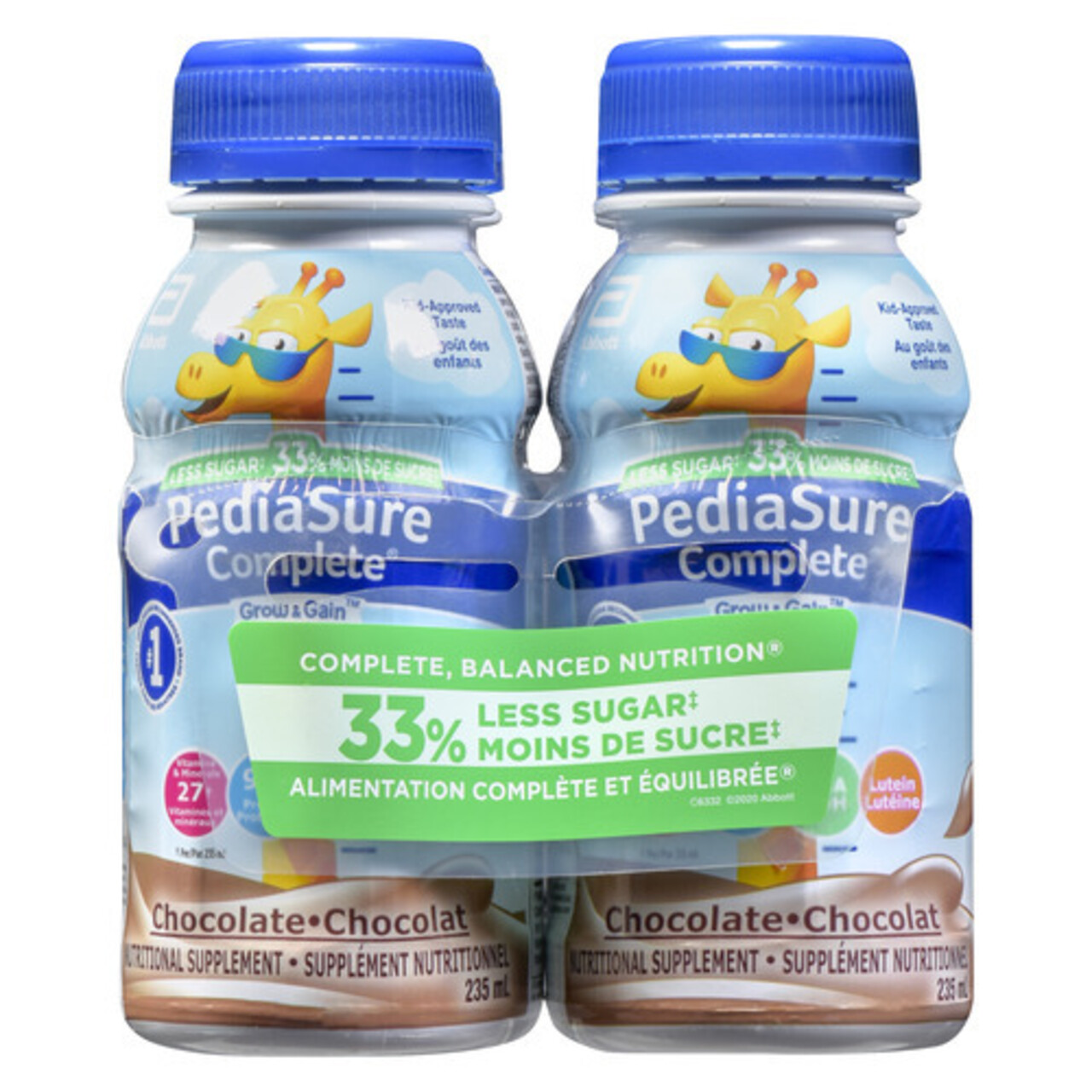 PediaSure Drink Reduced Sugar Chocolate 4 x 235 ml - Voilà Online ...