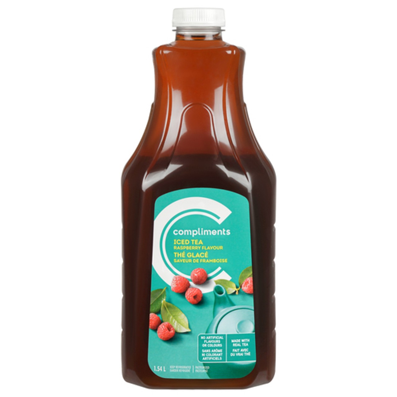 Compliments Iced Tea Raspberry Flavour 1.54 L (bottle) - Voilà Online ...