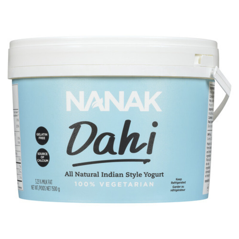 Nanak All Natural Yogurt Dahi Indian Style 1.5 kg - Voilà Online ...