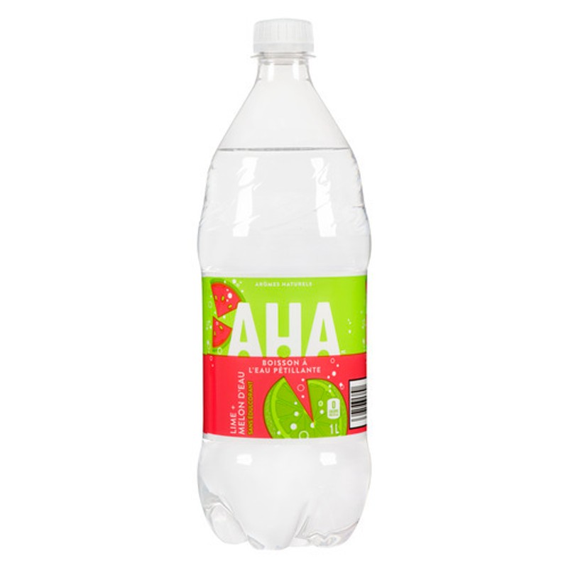 AHA Water Lime Watermelon 1 L (bottle) - Voilà Online Groceries & Offers