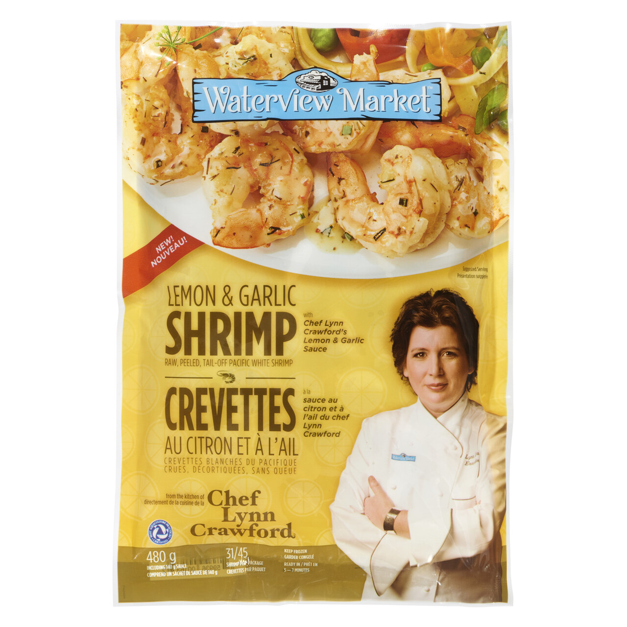 Waterview Market Frozen Shrimp Lemon & Garlic 480 g - Voilà Online ...