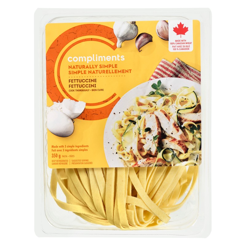 Compliments Pasta Naturally Simple Fettuccine 350 g - Voilà Online ...