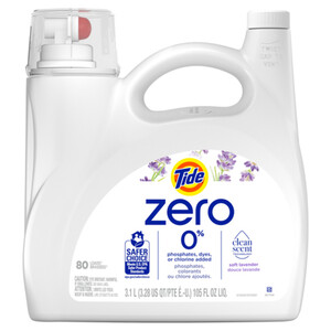Tide Zero Liquid Laundry Detergent Soft Lavender 3.1 L - Voilà Online ...