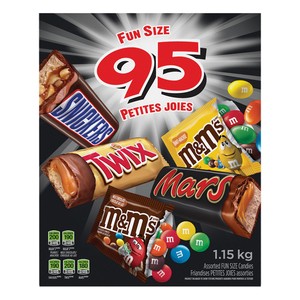 Mars Halloween Chocolate Assorted Fun Size 95 Count 1.15 kg - Voilà ...