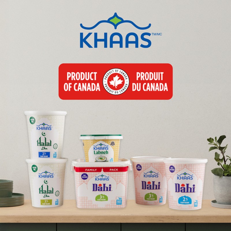 Khaas Dahi 2% Plain Yogurt 750 g - Voilà Online Groceries & Offers