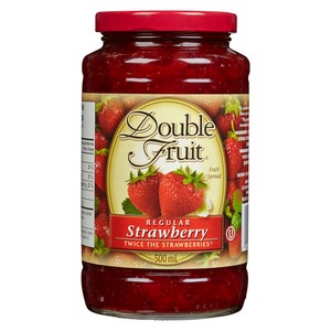 Double Fruit Jam Strawberry Regular 500 ml - Voilà Online Groceries ...