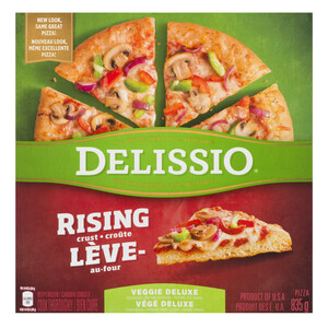 Delissio Rising Crust Frozen Pizza 12 Inch Veggie Deluxe 835 g - Voilà ...