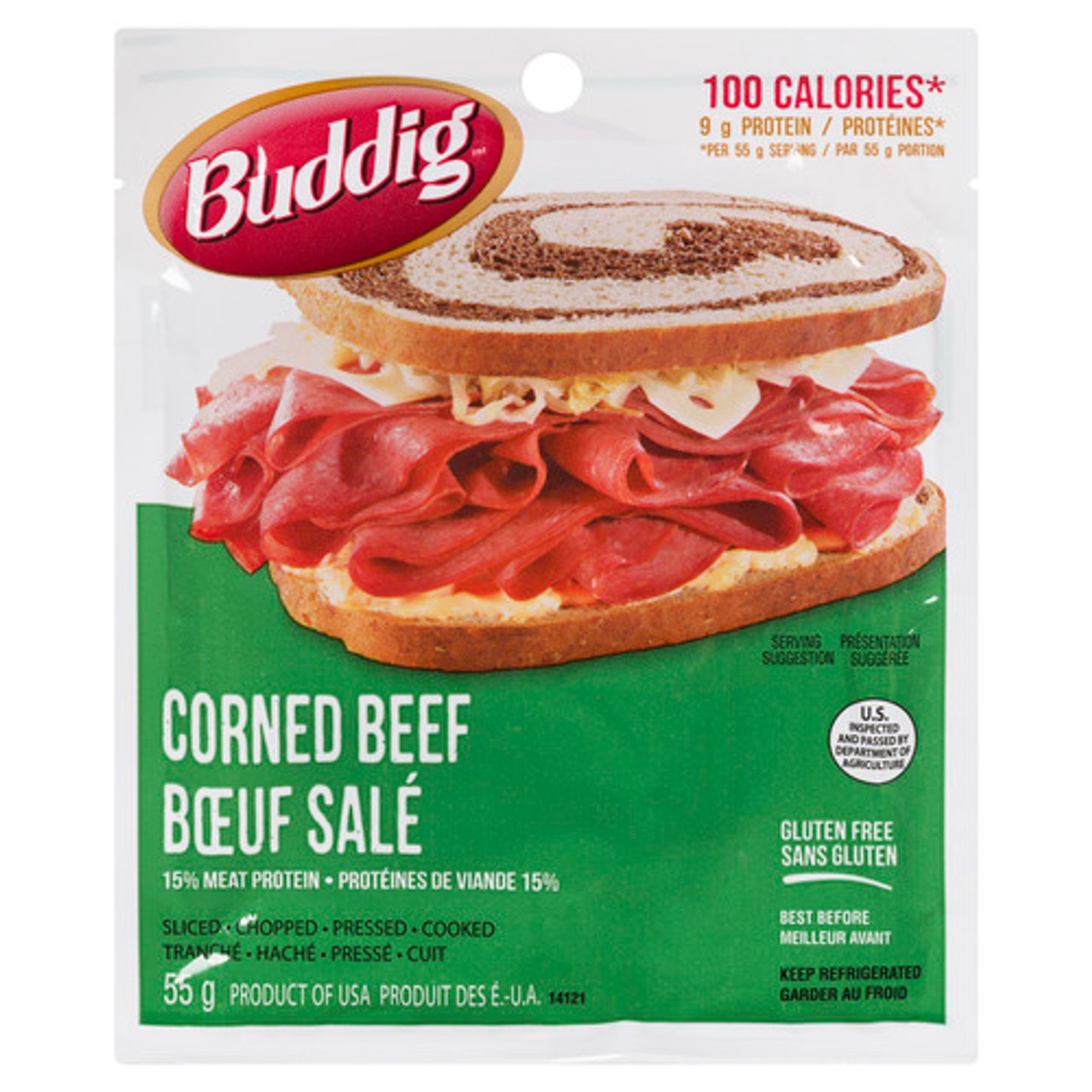 Buddig Beef Corned 55 g - Voilà Online Groceries & Offers