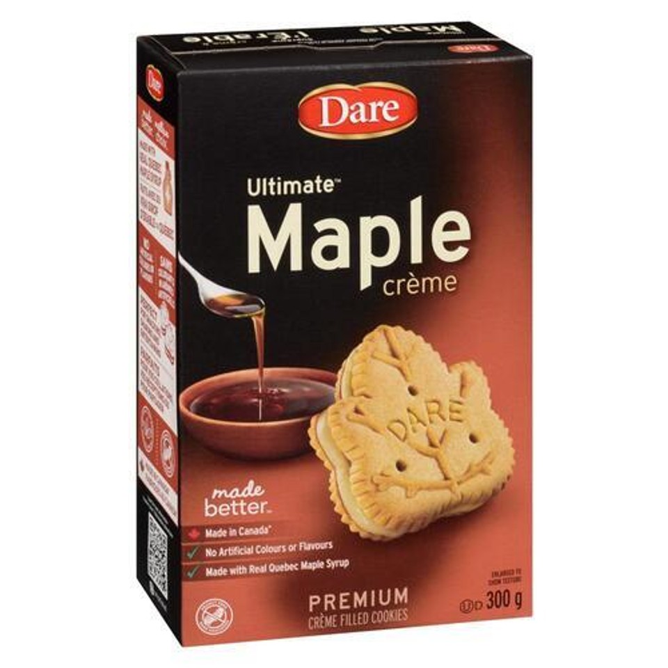 Dare Ultimate Peanut-Free Cookies Maple Crème 300 g - Voilà Online ...