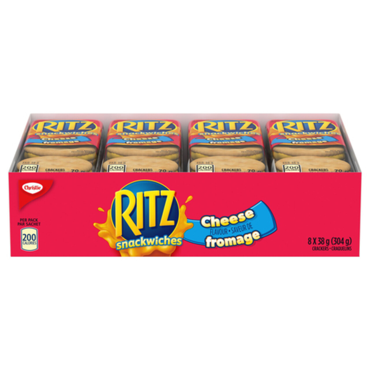 Christie Ritz Snackwiches Crackers Cheese 8 x 38 g - Voilà Online ...