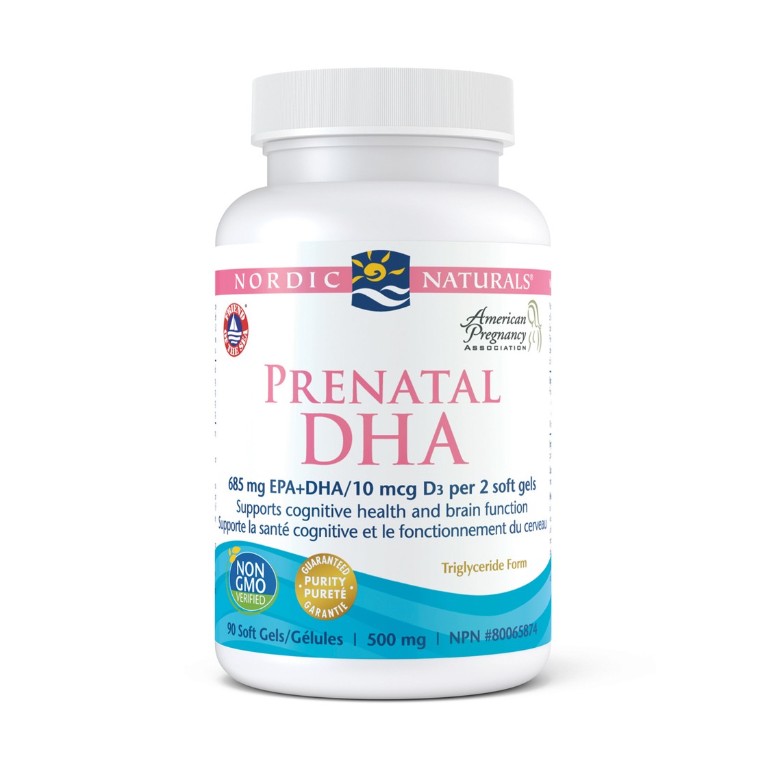 Nordic Naturals Prenatal DHA Softgels 90 Count - Voilà Online Groceries ...