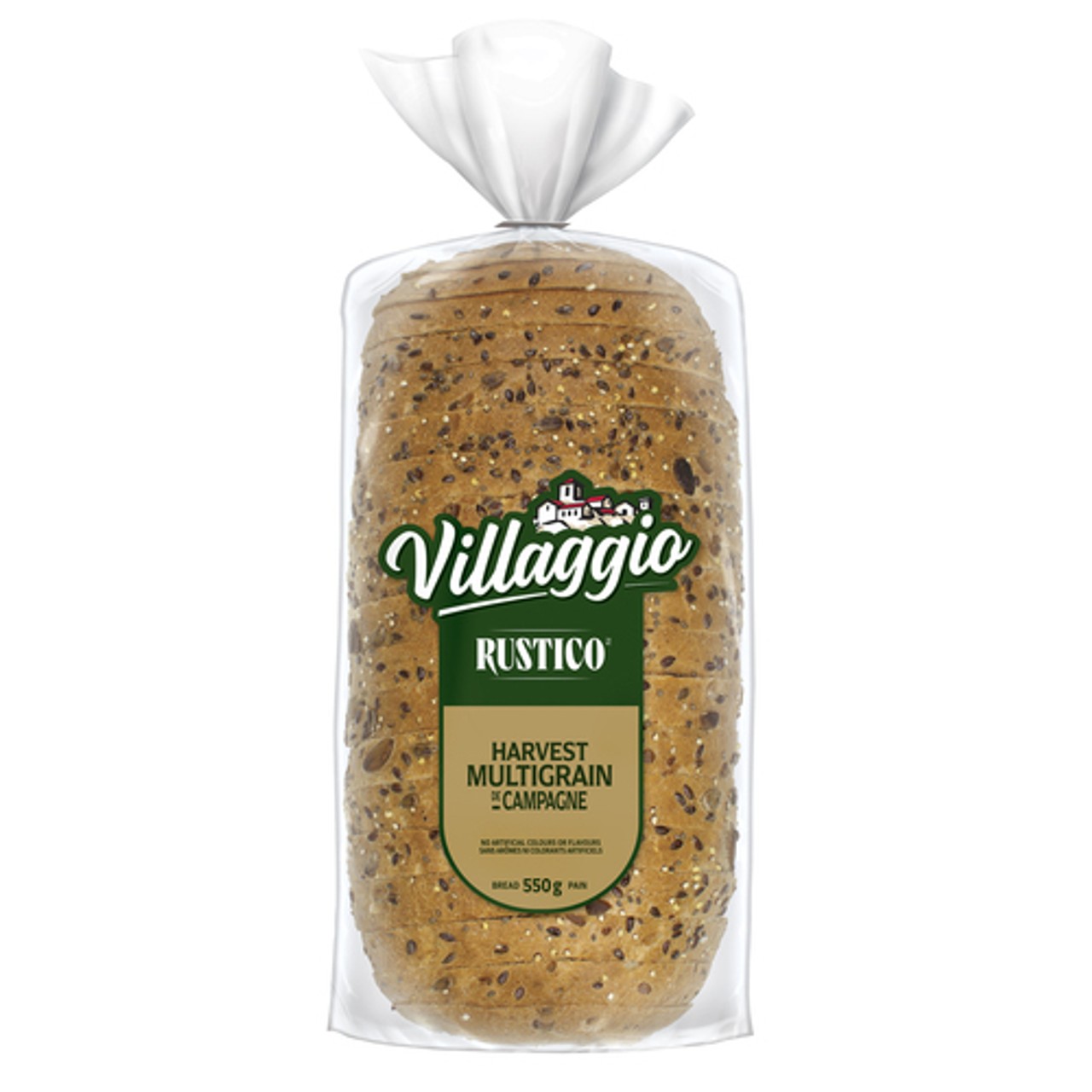 Villaggio Rustico Bread Harvest Multigrain 550 g - Voilà Online Groceries & Offers