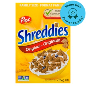 Post Shreddies Cereal Family Size Original 725 g - Voilà Online ...
