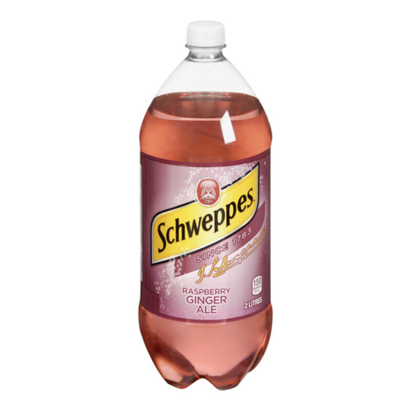 Schweppes Raspberry Ginger Ale 2 L - Voilà Online Groceries & Offers