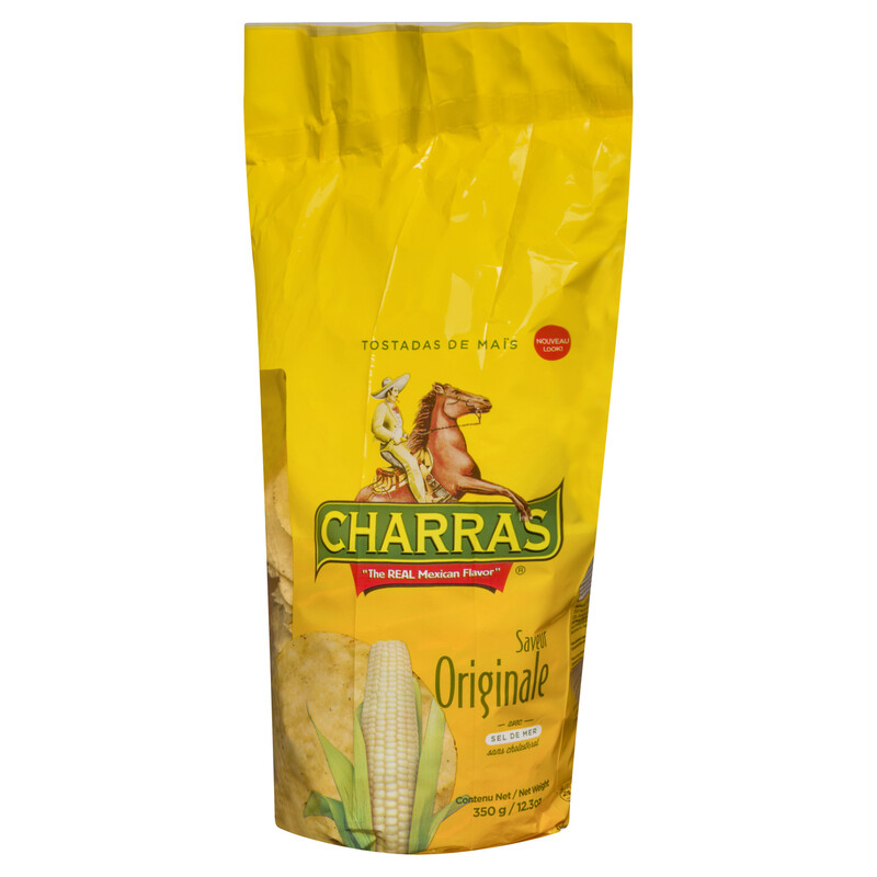 Charras Corn Tostadas Original 350 g - Voilà Online Groceries & Offers