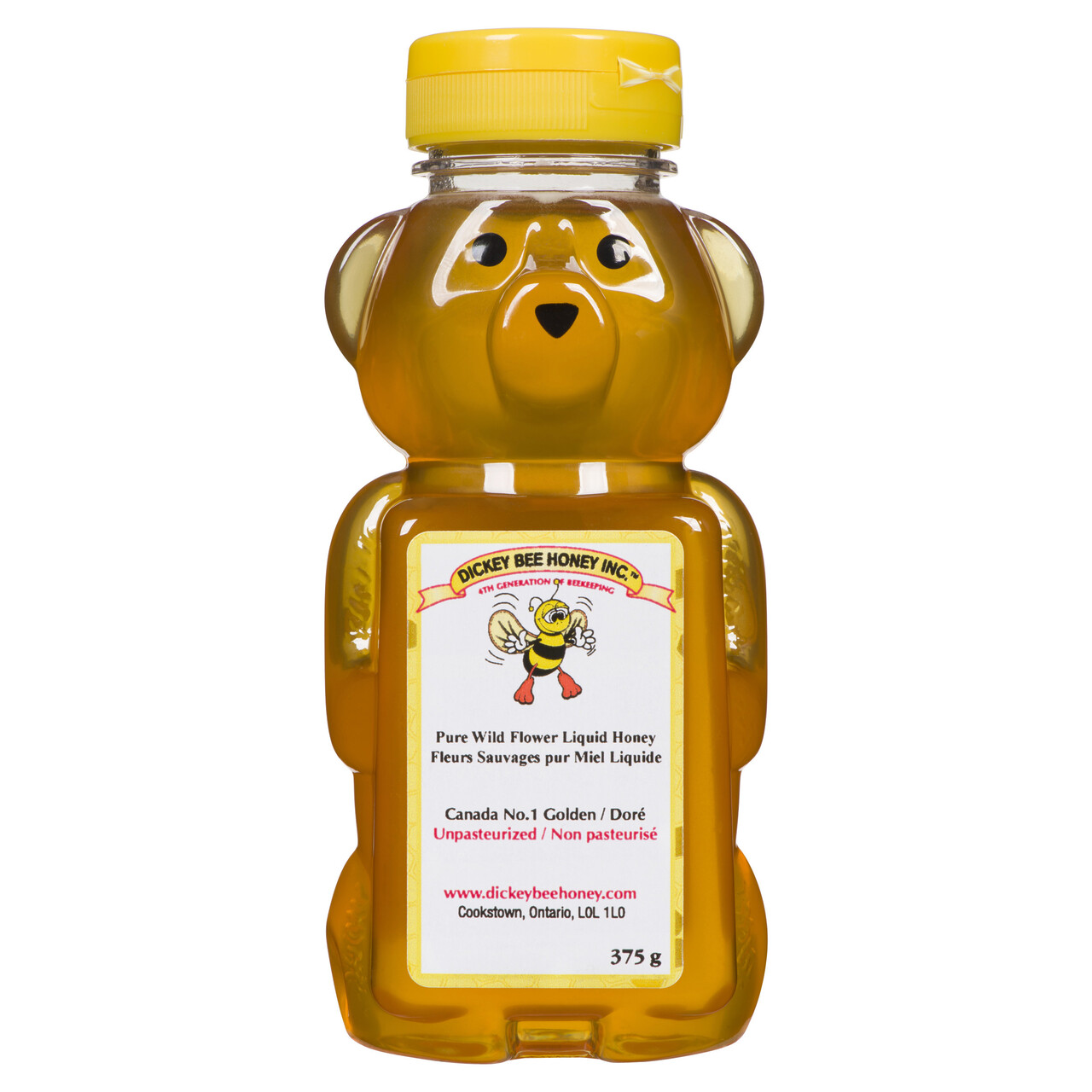 Dickey Bee Honey Liquid Honey Wildflower 375 g - Voilà Online Groceries ...
