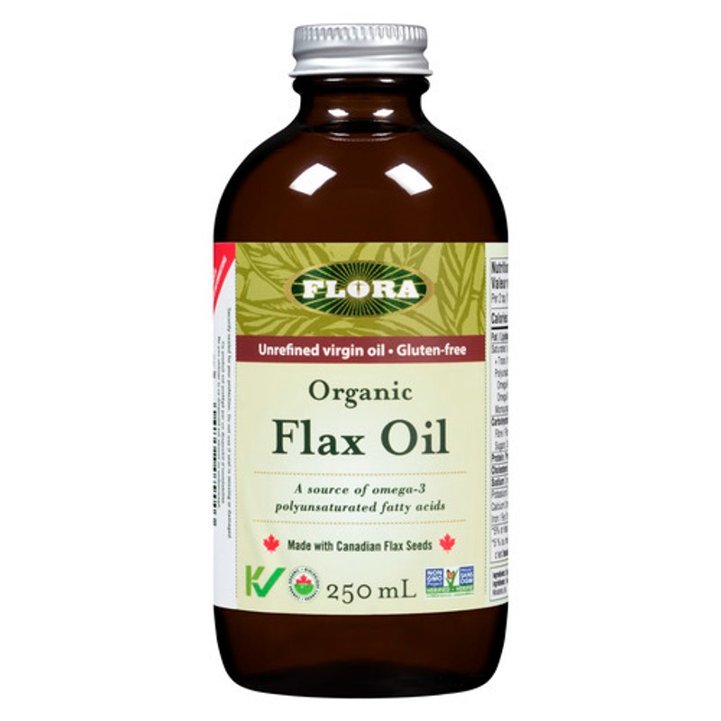 Flora Organic Flax Oil 250 ml - Voilà Online Groceries & Offers
