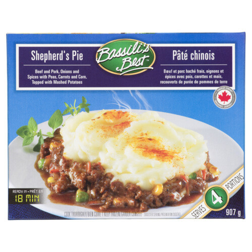 Bassili's Best Frozen Shepherd's Pie 907 g - Voilà Online Groceries ...