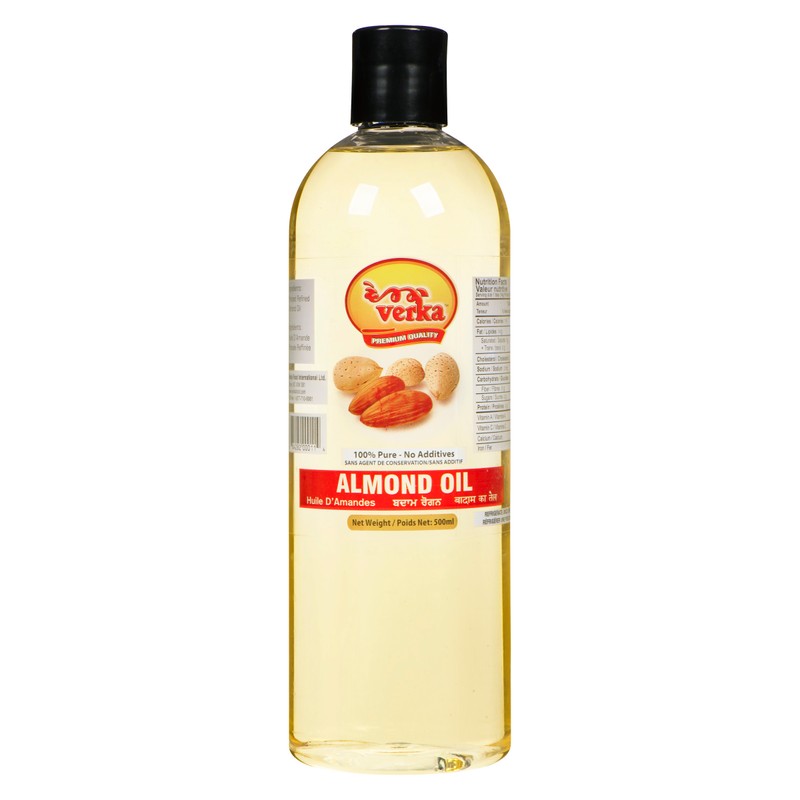 Verka Almond Oil 500 ml - Voilà Online Groceries & Offers