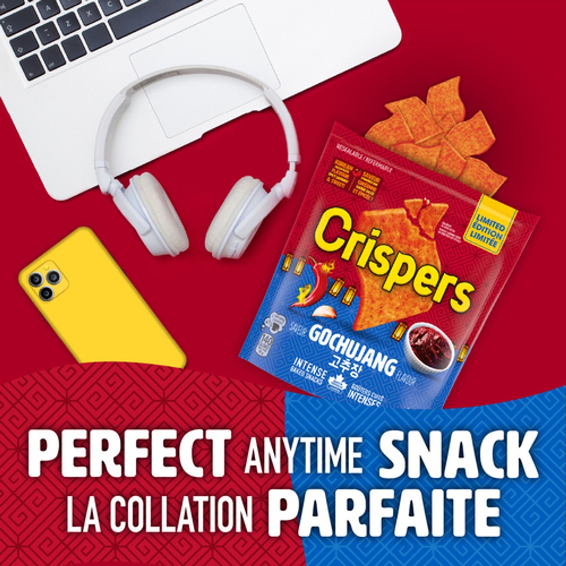 Crispers Crackers Gochujang 145 g - Voilà Online Groceries & Offers