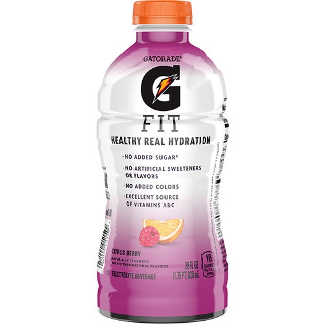 Gatorade G Fit Sports Drink Citrus Berry 828 ml (bottle) - Voilà Online ...