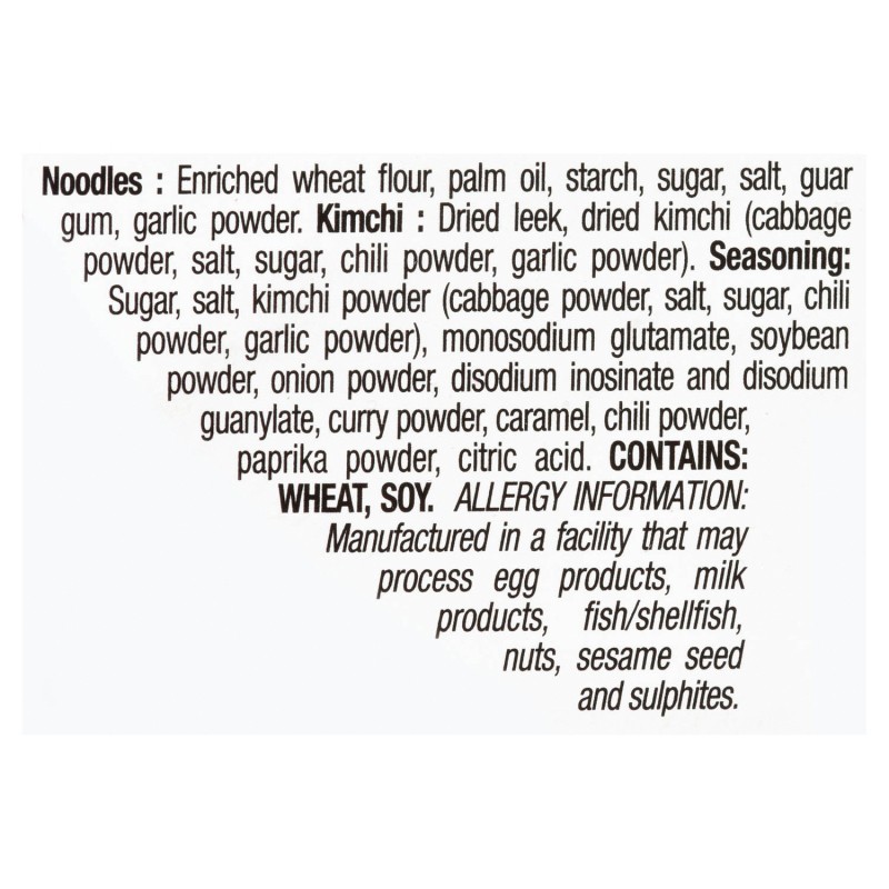 Mr. Noodles Instant Noodles Soup Bowl Oriental Style Kimchi 86 g ...