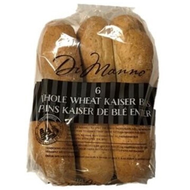 Villa Di Manno Whole Wheat Kaiser Buns 540 g - Voilà Online Groceries ...
