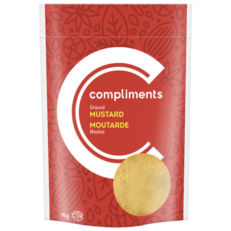 Compliments Spice Ground Mustard 95 g - Voilà Online Groceries & Offers
