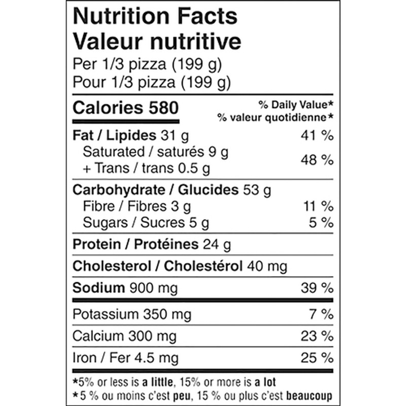 Delissio Frozen Crispy Pan Pizza Meat Lovers 598 g - Voilà Online ...