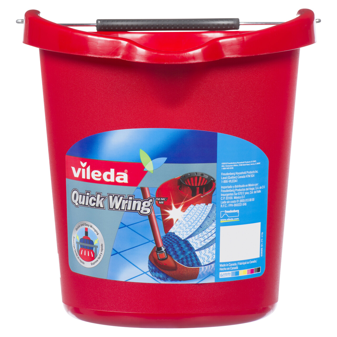 Vileda Pail & Quick Wring Bucket 1 EA - Voilà Online Groceries & Offers