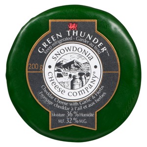 Snowdonia Cheese Cheddar Green Thunder 200 g - Voilà Online Groceries ...