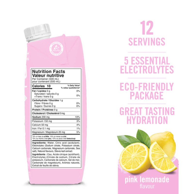 BioSteel Pink Lemonade Sports Drink 500 ml - Voilà Online Groceries ...