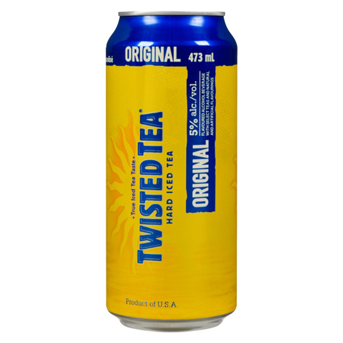 Twisted Tea 5% Alcohol Original Malt Beverage 473 ml (can) - Voilà ...