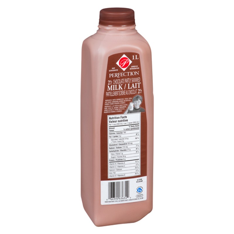 Perfection Milk 2% Jug Chocolate 1 L - Voilà Online Groceries & Offers