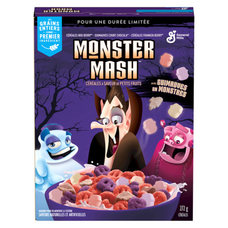 Monster Mash Cereal Berry Flavoured with Monster Marshmallows 272 g ...