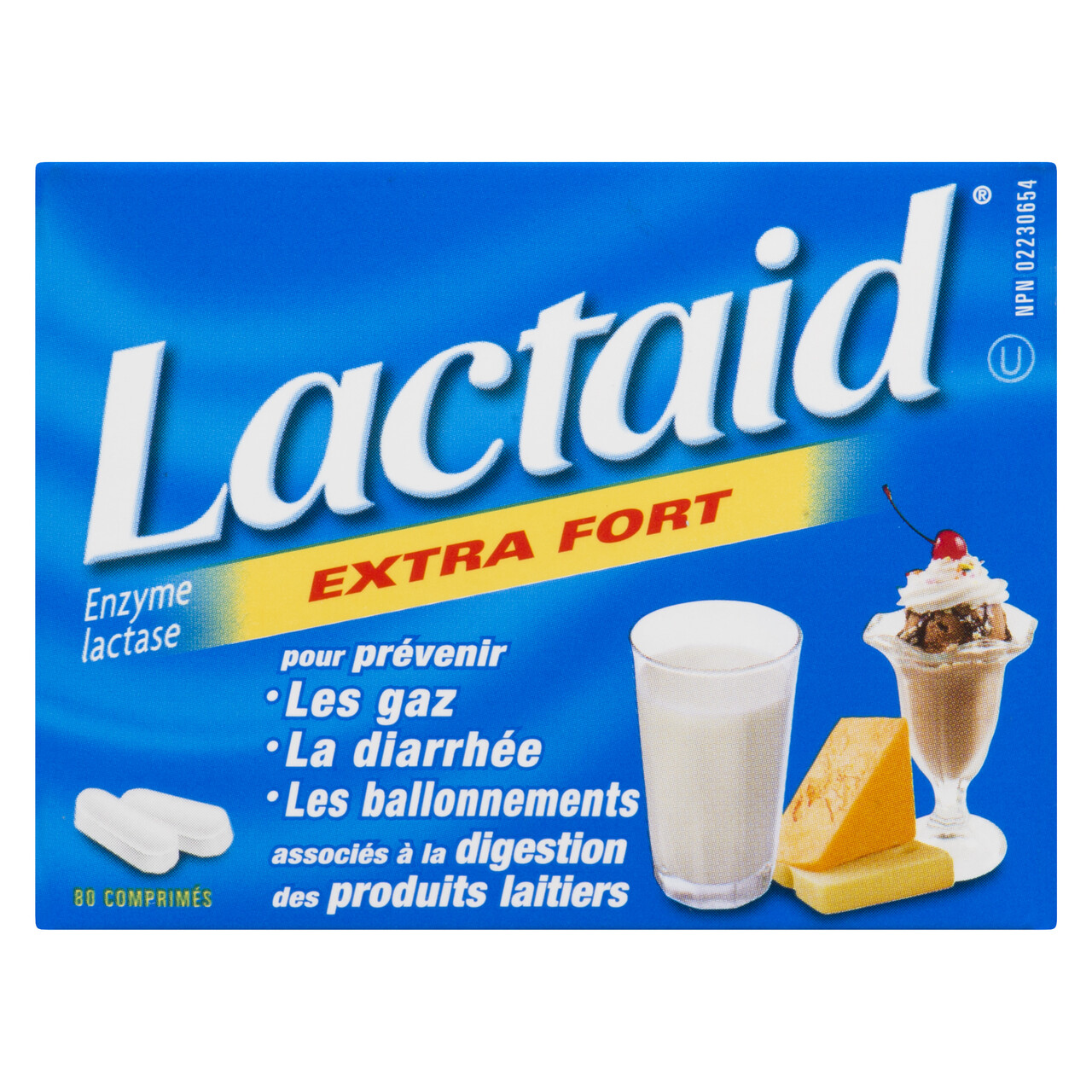Lactaid Extra Strength 80 Tablets - Voilà Online Groceries & Offers
