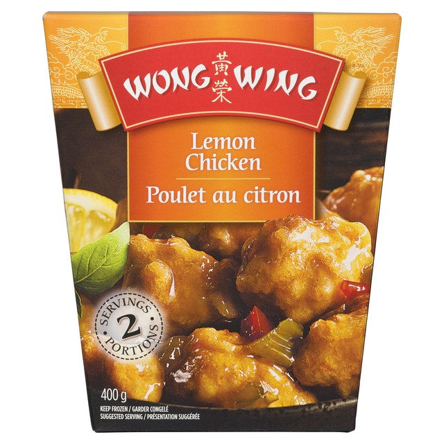 Wong Wing Frozen Lemon Chicken 400 g - Voilà Online Groceries & Offers