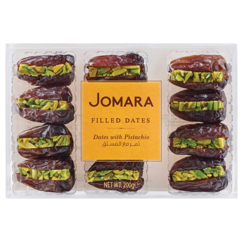 Jomara Dates With Pistachio 200 g - Voilà Online Groceries & Offers