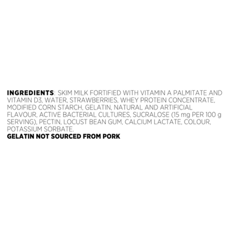 Yoplait Source 0% Yogurt Strawberry 650 g - Voilà Online Groceries & Offers