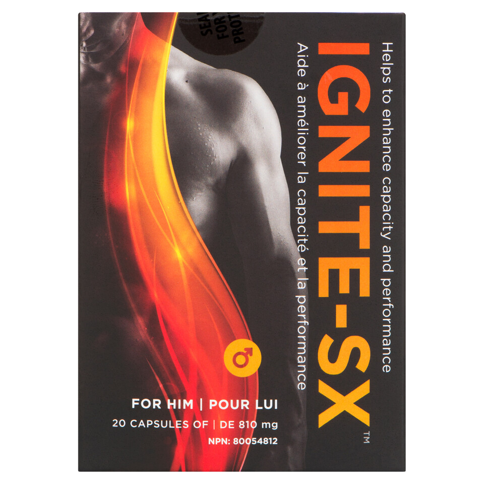 Ignite-SX For Him Sexual Health Supplement 20 Capsules - Voilà Online ...