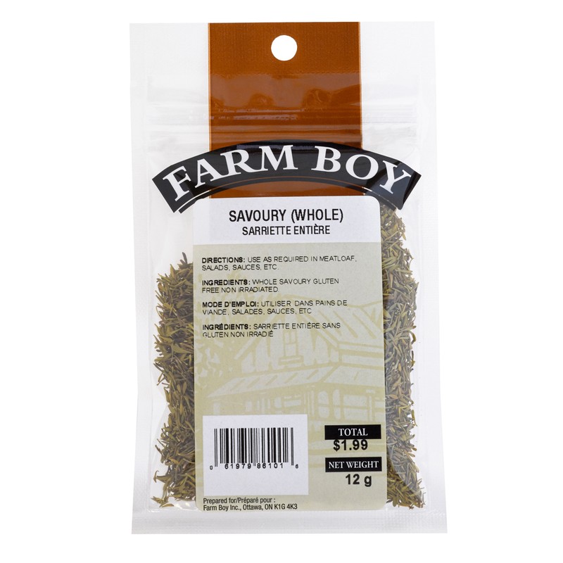 Farm Boy Whole Savory 12 g - Voilà Online Groceries & Offers