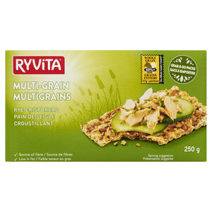 Ryvita Crispbread Multigrain 250 g - Voilà Online Groceries & Offers