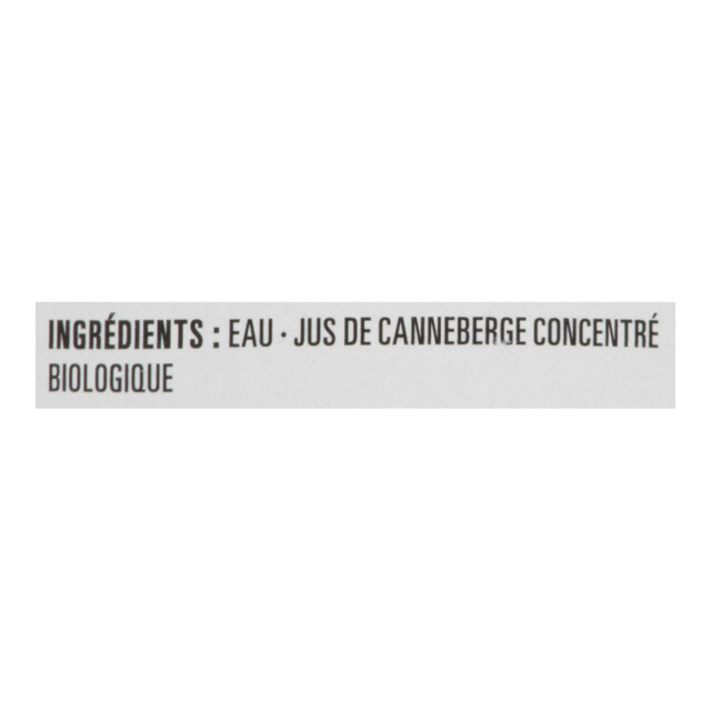Compliments Organic 100% Juice Cranberry 946 ml (bottle) - Voilà Online ...
