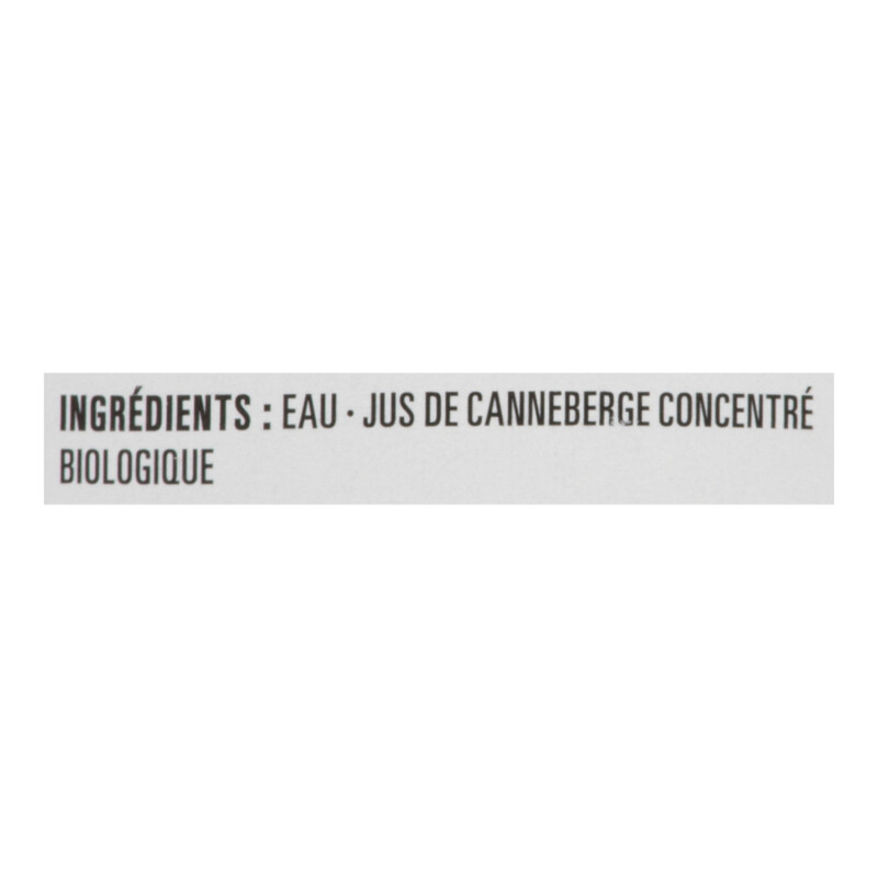 Compliments Organic 100% Juice Cranberry 946 ml (bottle) - Voilà Online ...