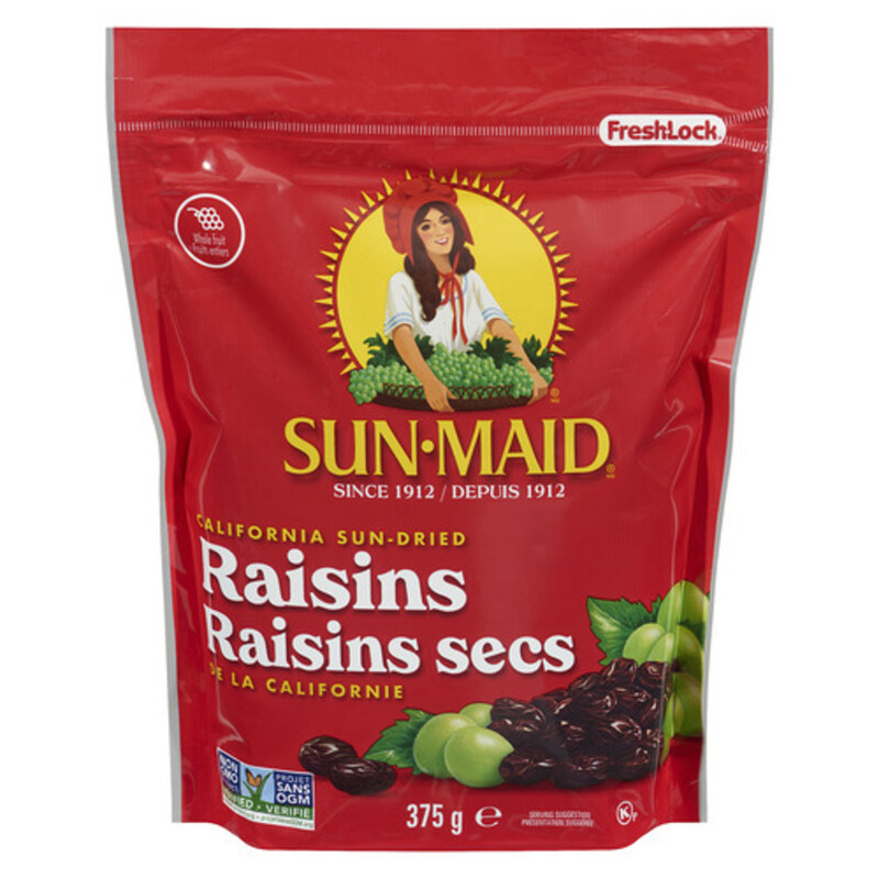 Sun-Maid California Raisins 375 g - Voilà Online Groceries & Offers