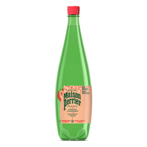 Maison Perrier Sparkling Water Beverage Forever Strawberry 1 L (bottle) - Voilà Online Groceries ...