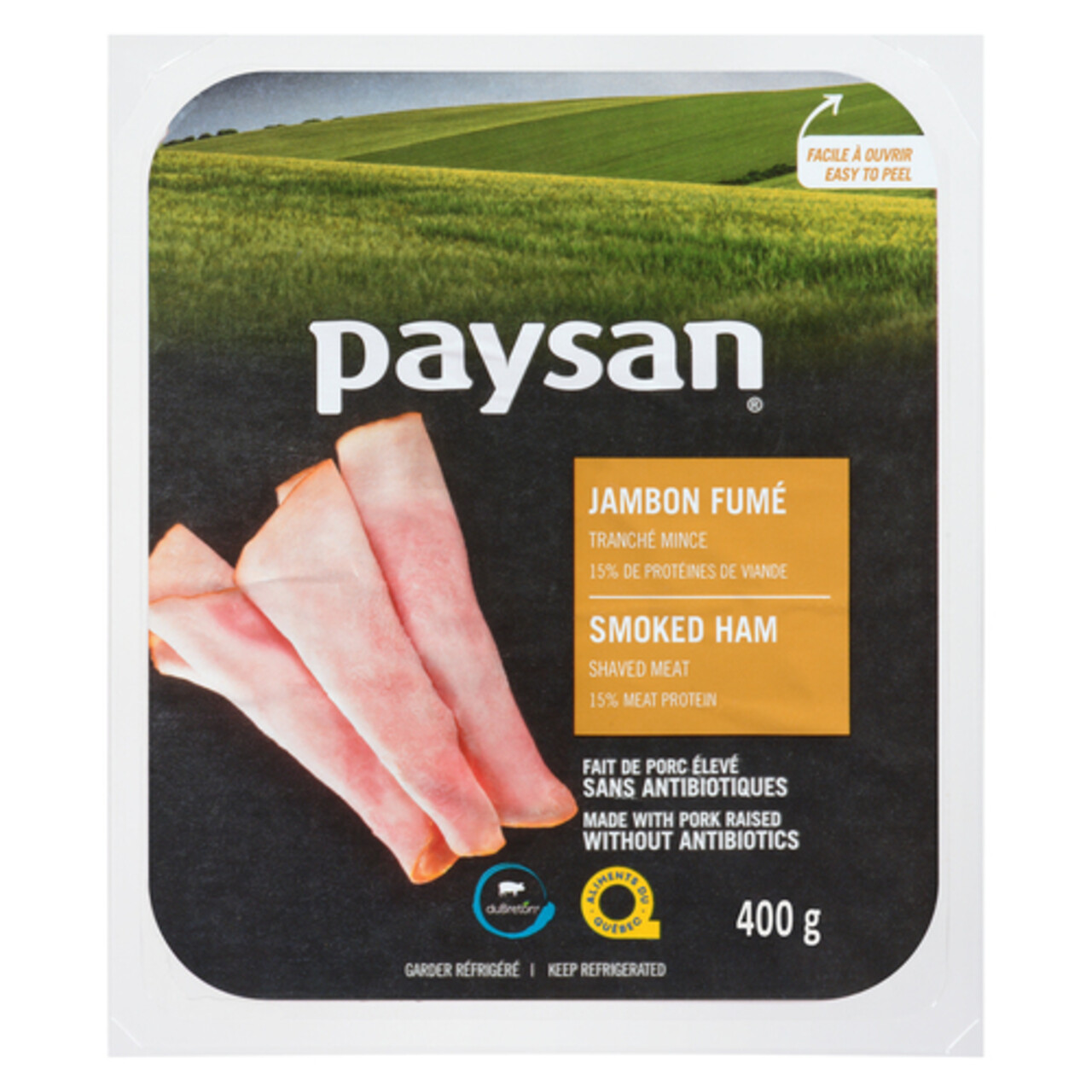Paysan Smoked Ham 400 g - Voilà Online Groceries & Offers